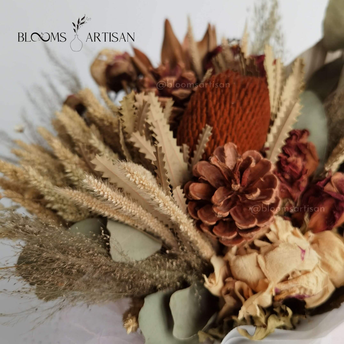 Asher - Dried Flower Bouquet | Blooms Artisan PH